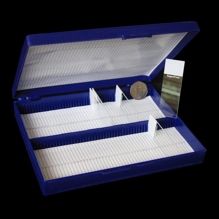 Slide Storage Box With Hinged Lid 100 Capacity (ABS) - The Consumables ...