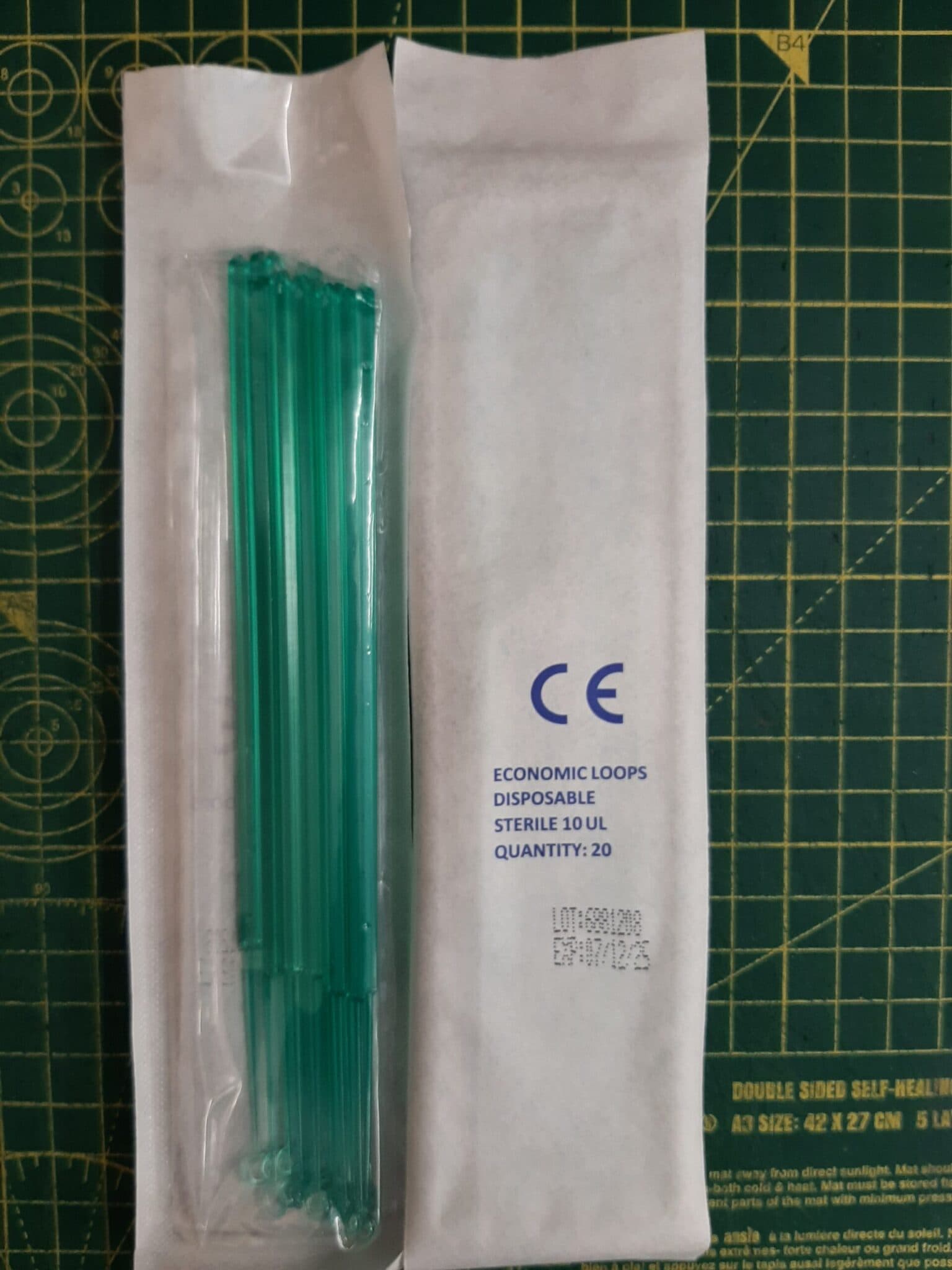 10µl Inoculation Loops Polystyrene In Sterile Packs