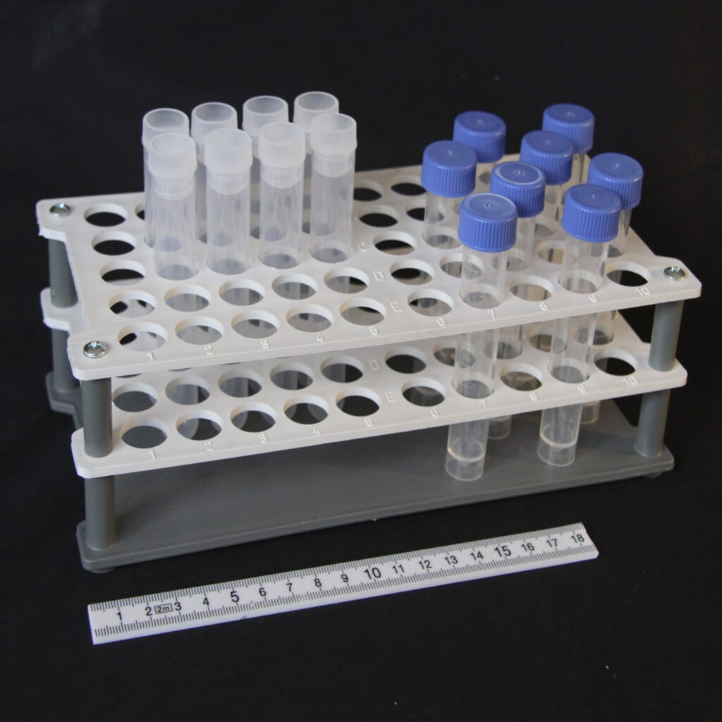 Double Platform 50-Place Rack Autoclavable Polypropylene (PP) - The ...