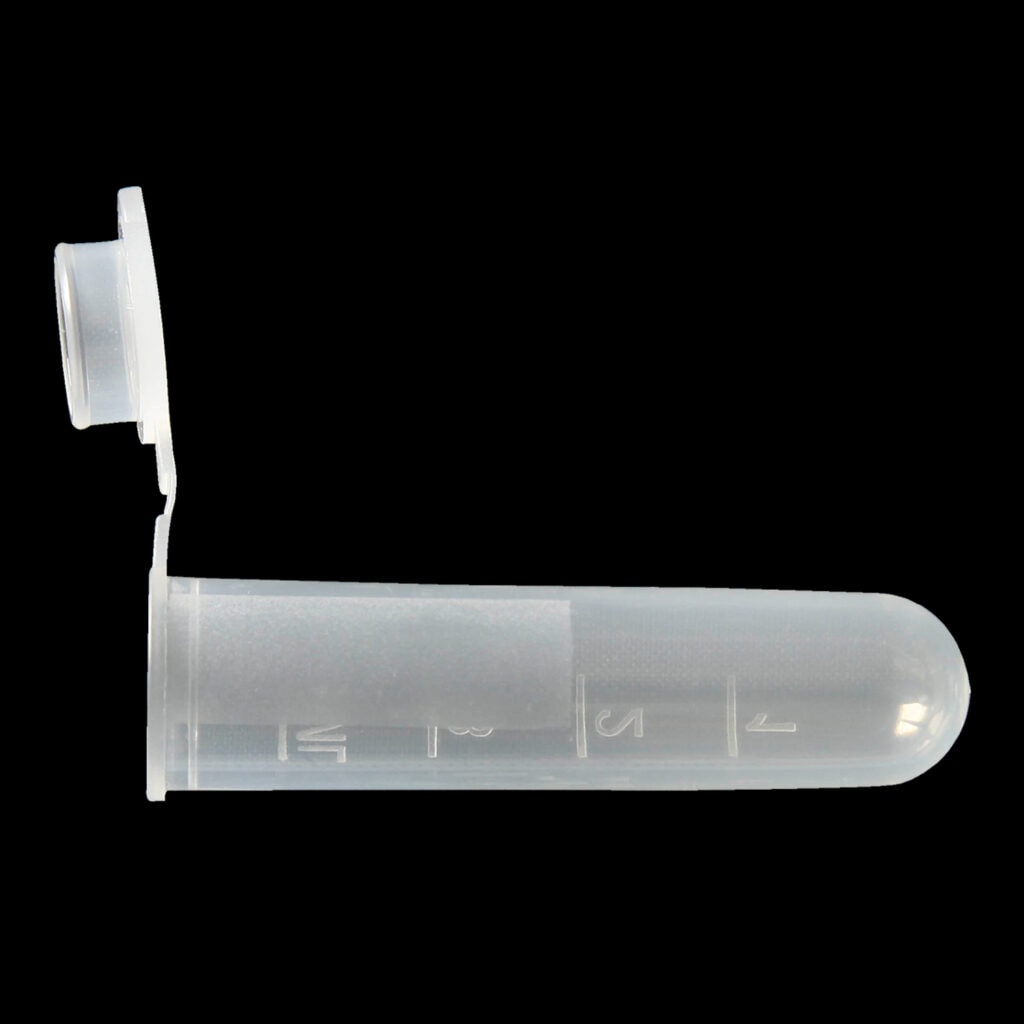 5ml Centrifuge Tube, Graduated Polypropylene, Snap Cap Lid