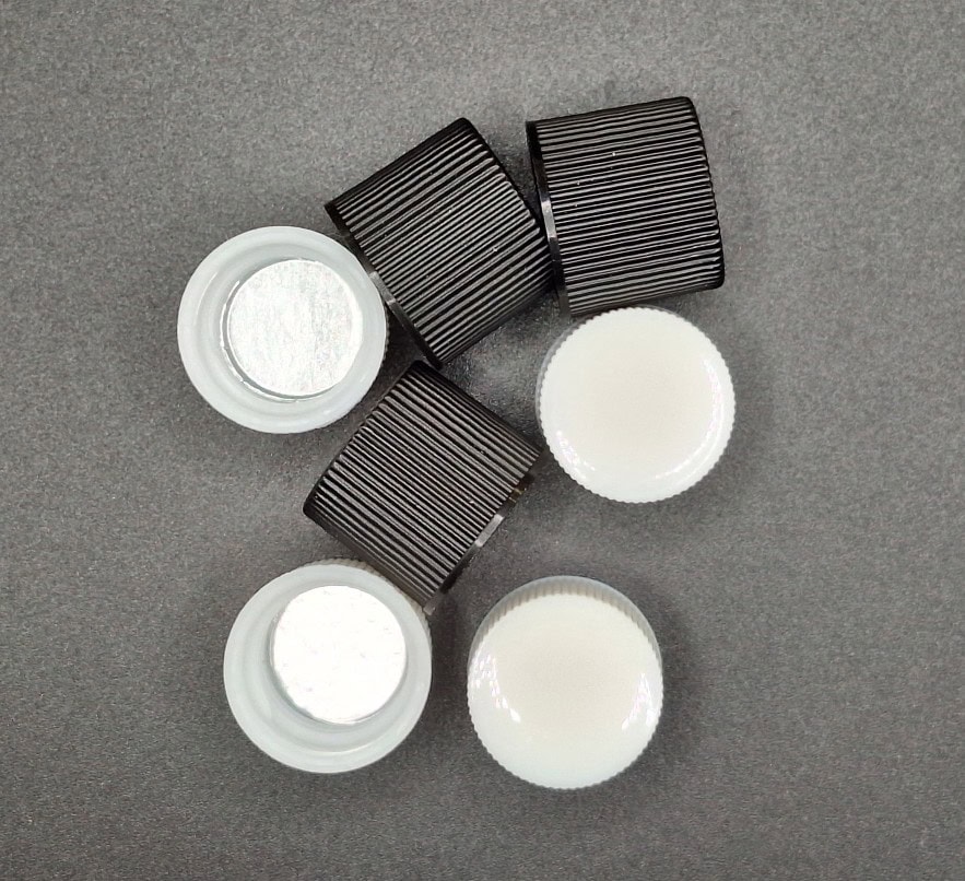 18mm Screw Cap With 415 Thread White Or Black IHS PP