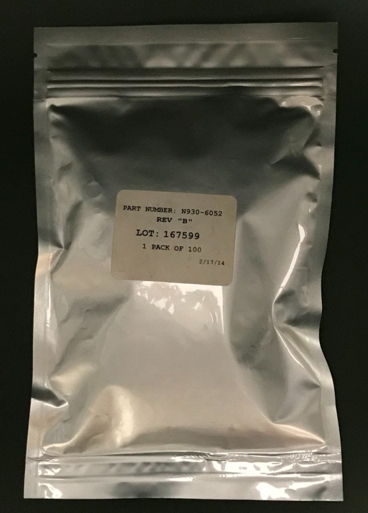 10mm Pre-Assembled Black Polypropylene (PP) Screw Cap With Pre-Slit ...