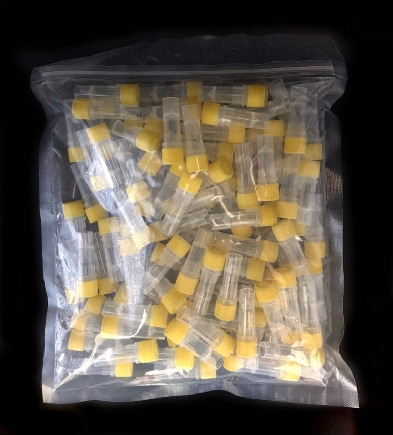 0.5ml Self Standing Microcentrifuge Tube Polypropylene & Cap