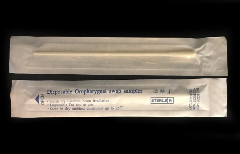 150mm Oropharyngeal Specimen Collection Swab With Breakpoint Individual ...