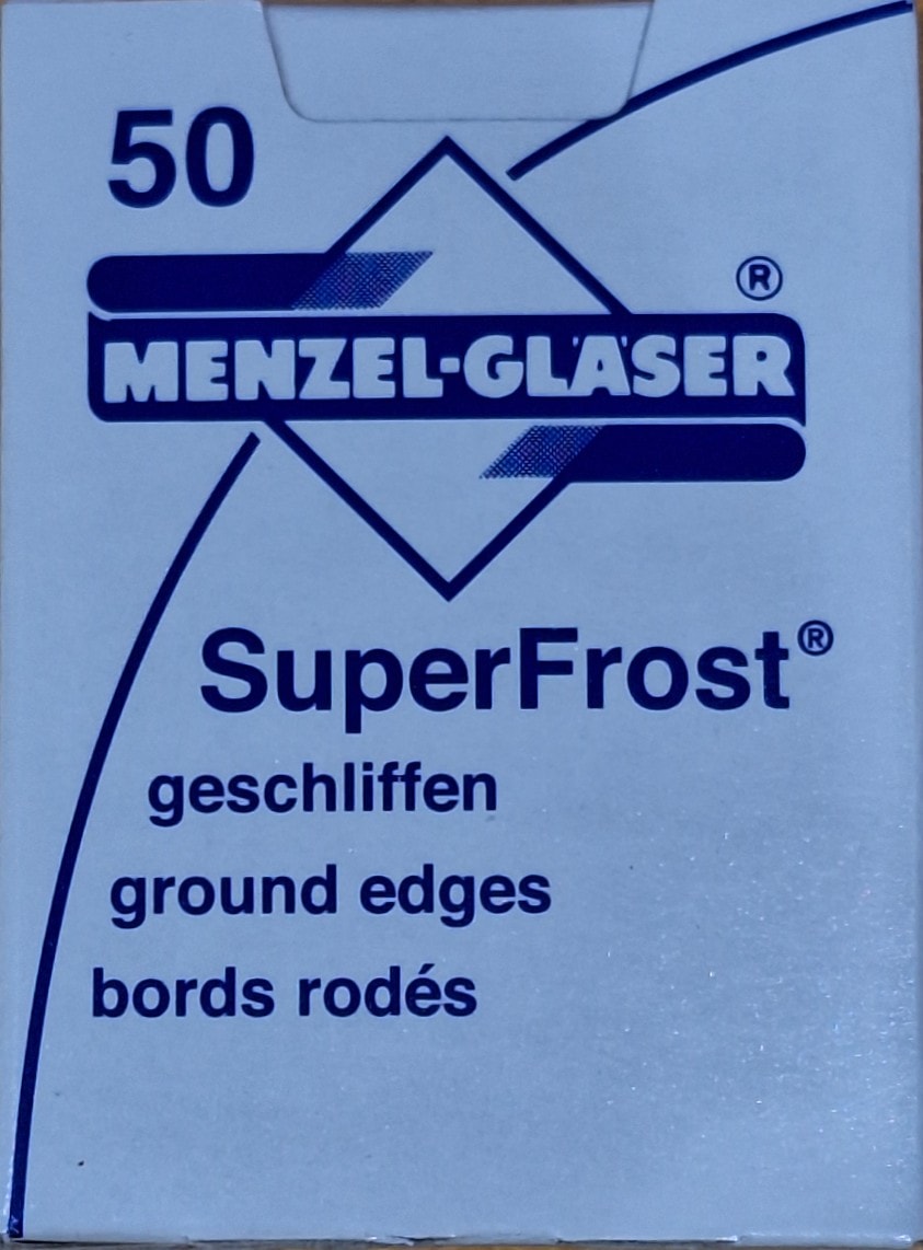 Superfrost Slides With Ground Edge Menzel-Glaser